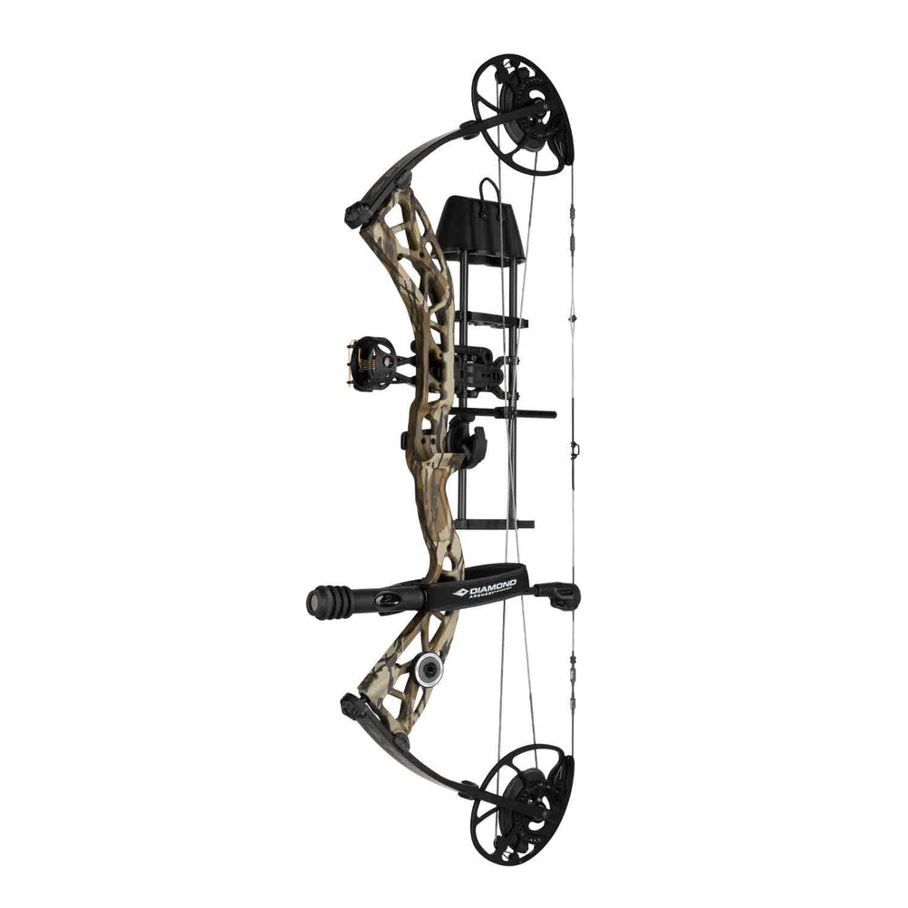 CLEARANCE Diamond Pro Max Compound bow PKG 20-70# RH MO Bottomland - c