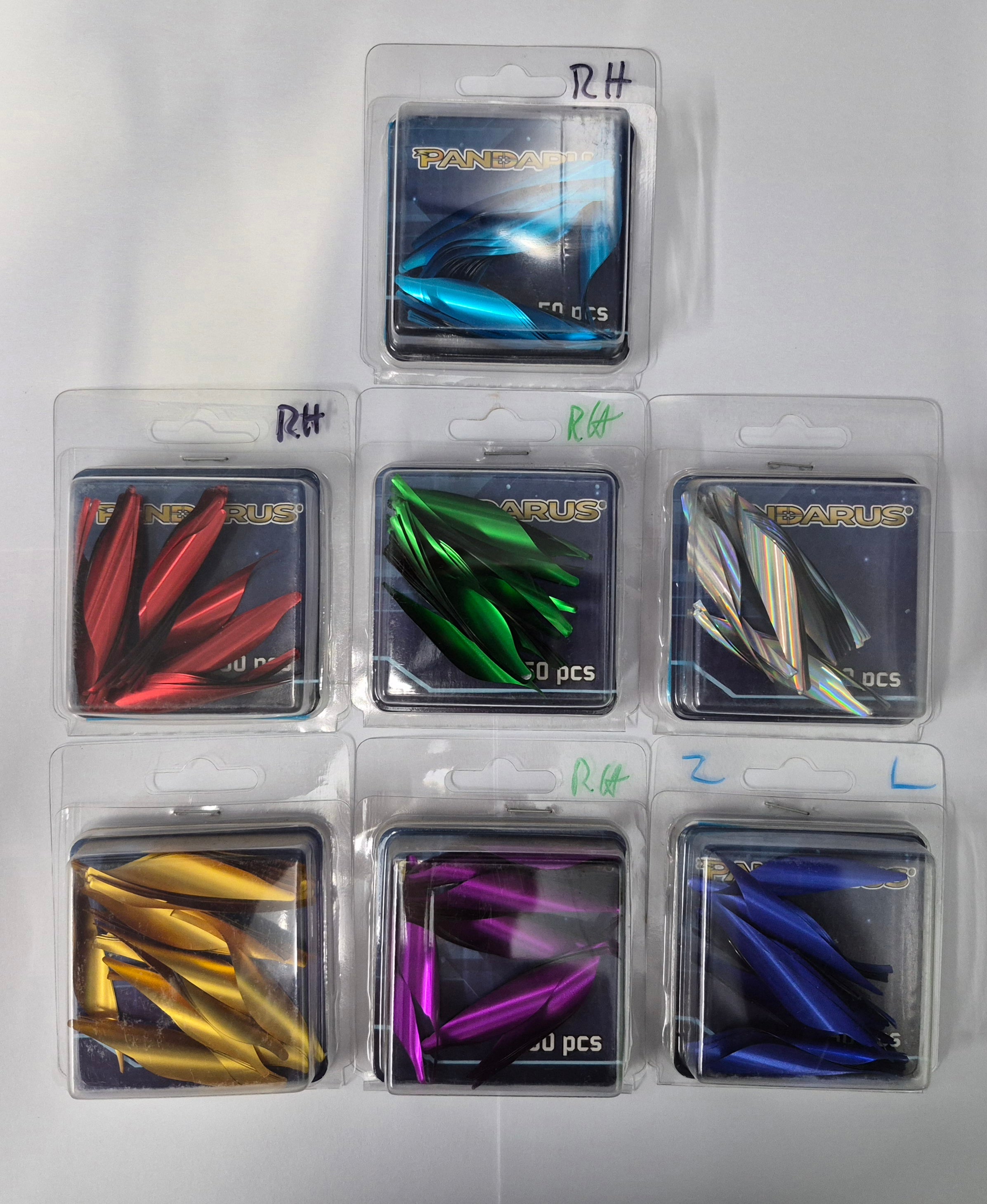 Pandarus Spin Vanes 2" Vanes 50pkt