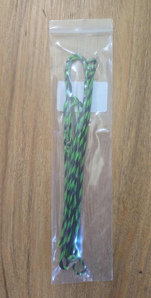 Dacron Flemish String Coloured Green/Black