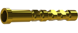 Gold Tip Brass Inserts .246 100gr 1dz