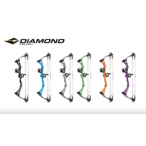 Diamond Atomic 29# RH Compound bow Package RH