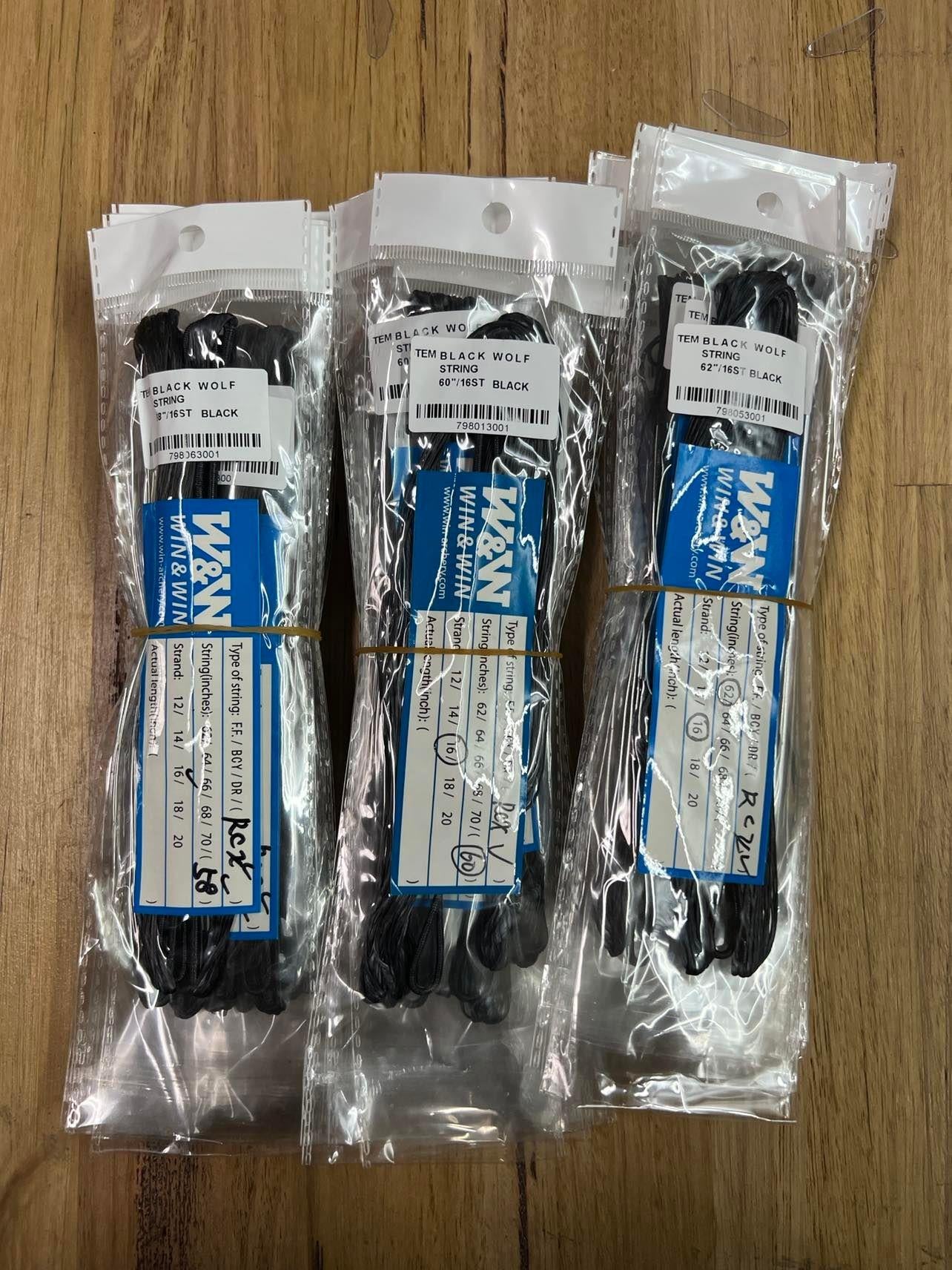 Win and Win Black Wolf String 16st